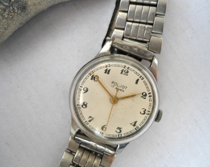 Soviet Men's Watch Poljot 1970's Retro Watch - Etsy