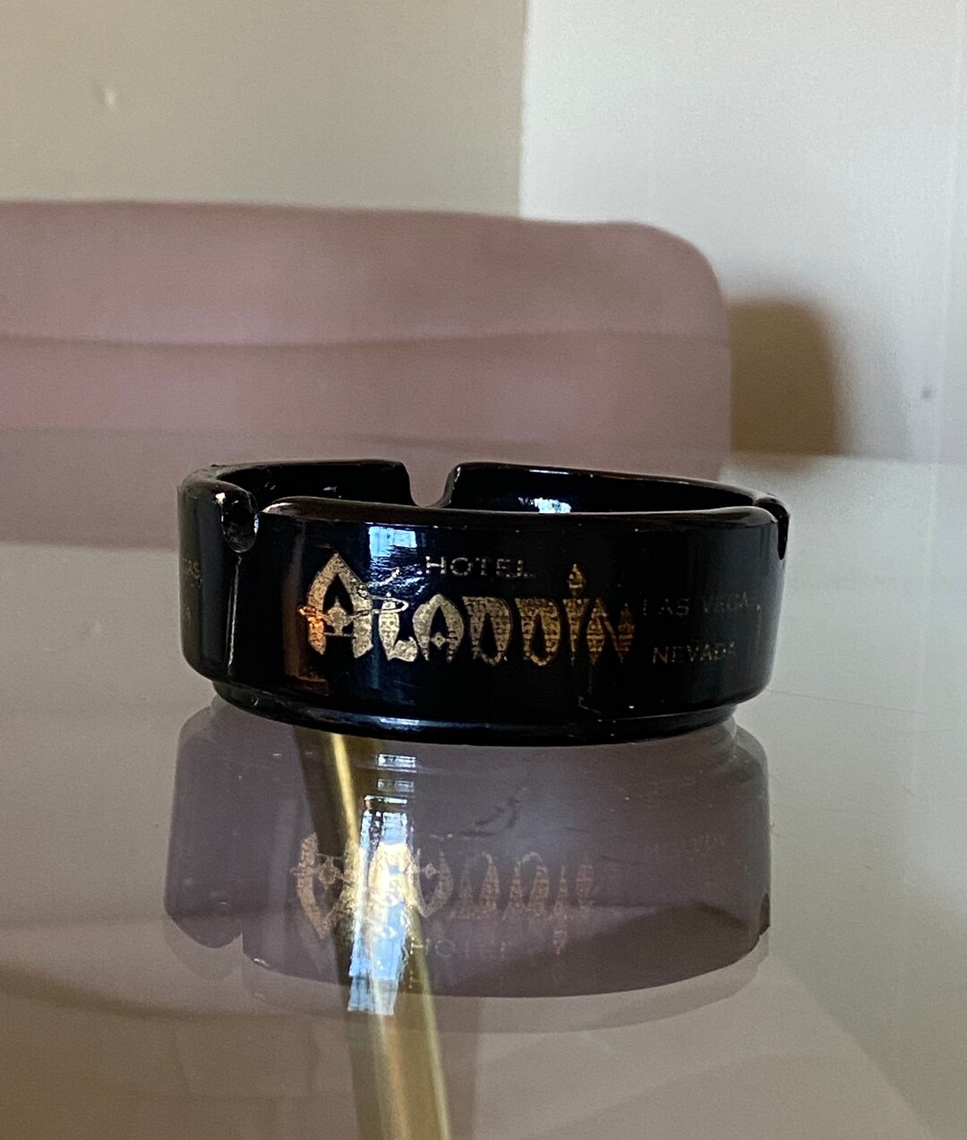Vintage Aladdin Hotel Ashtray - Etsy
