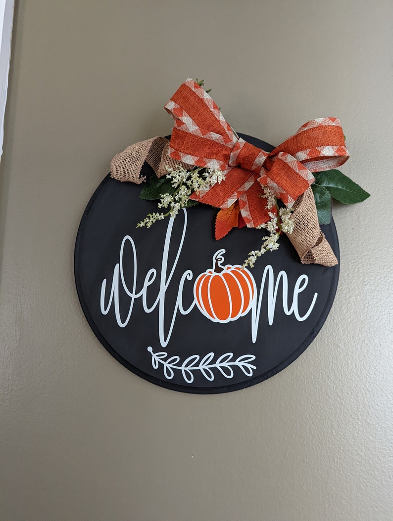 Fall & Halloween Themed Wooden Rounds - Etsy