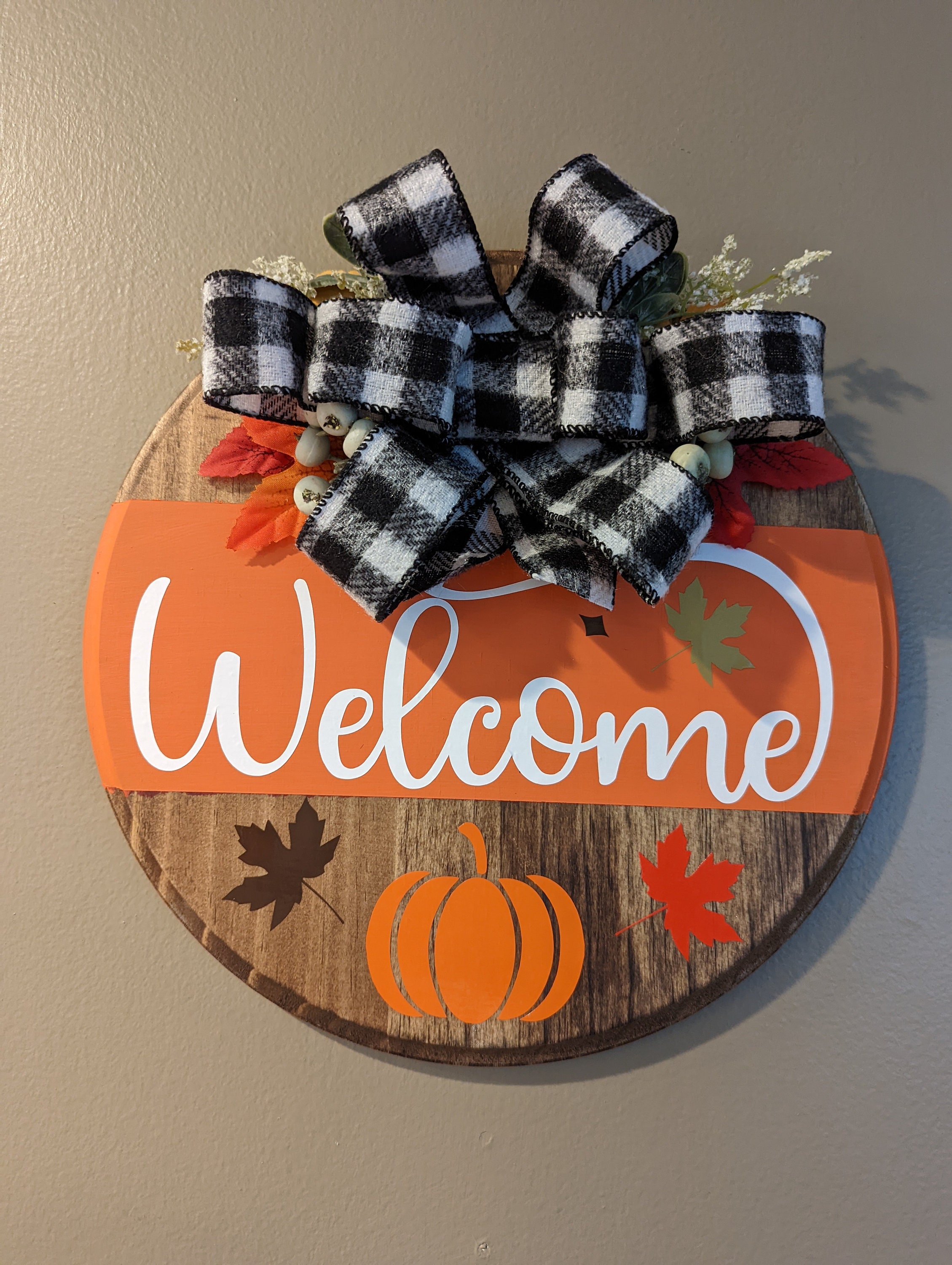 Fall & Halloween Themed Wooden Rounds - Etsy