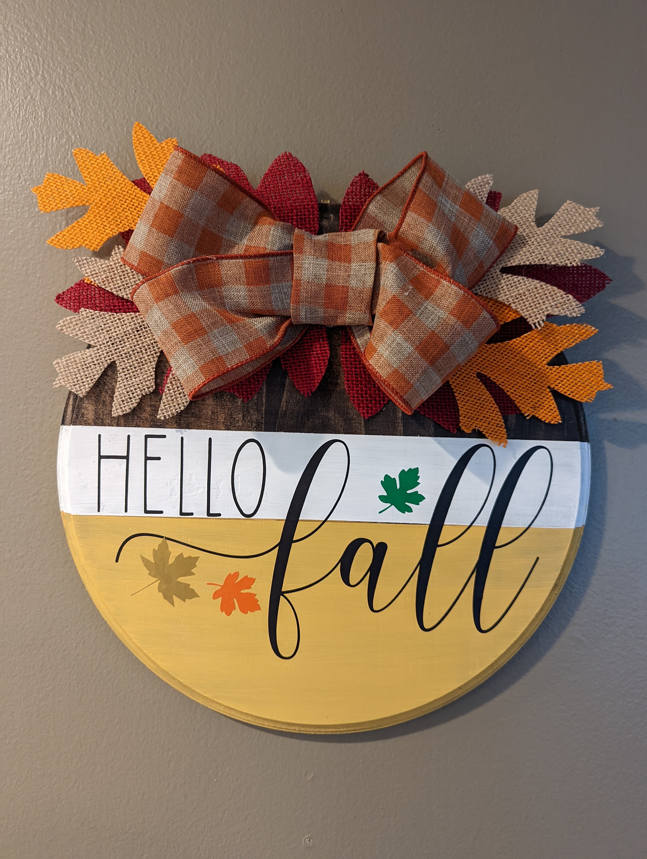 Fall & Halloween Themed Wooden Rounds - Etsy