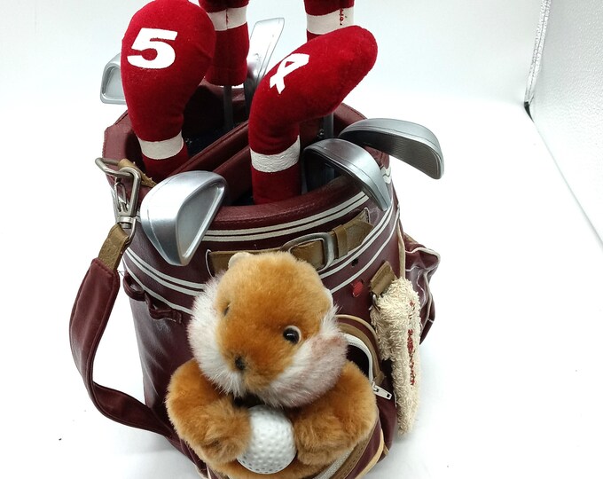 VTG Original Caddyshack Gopher & Dancing Singing Golf Club Plush GEMMY ...