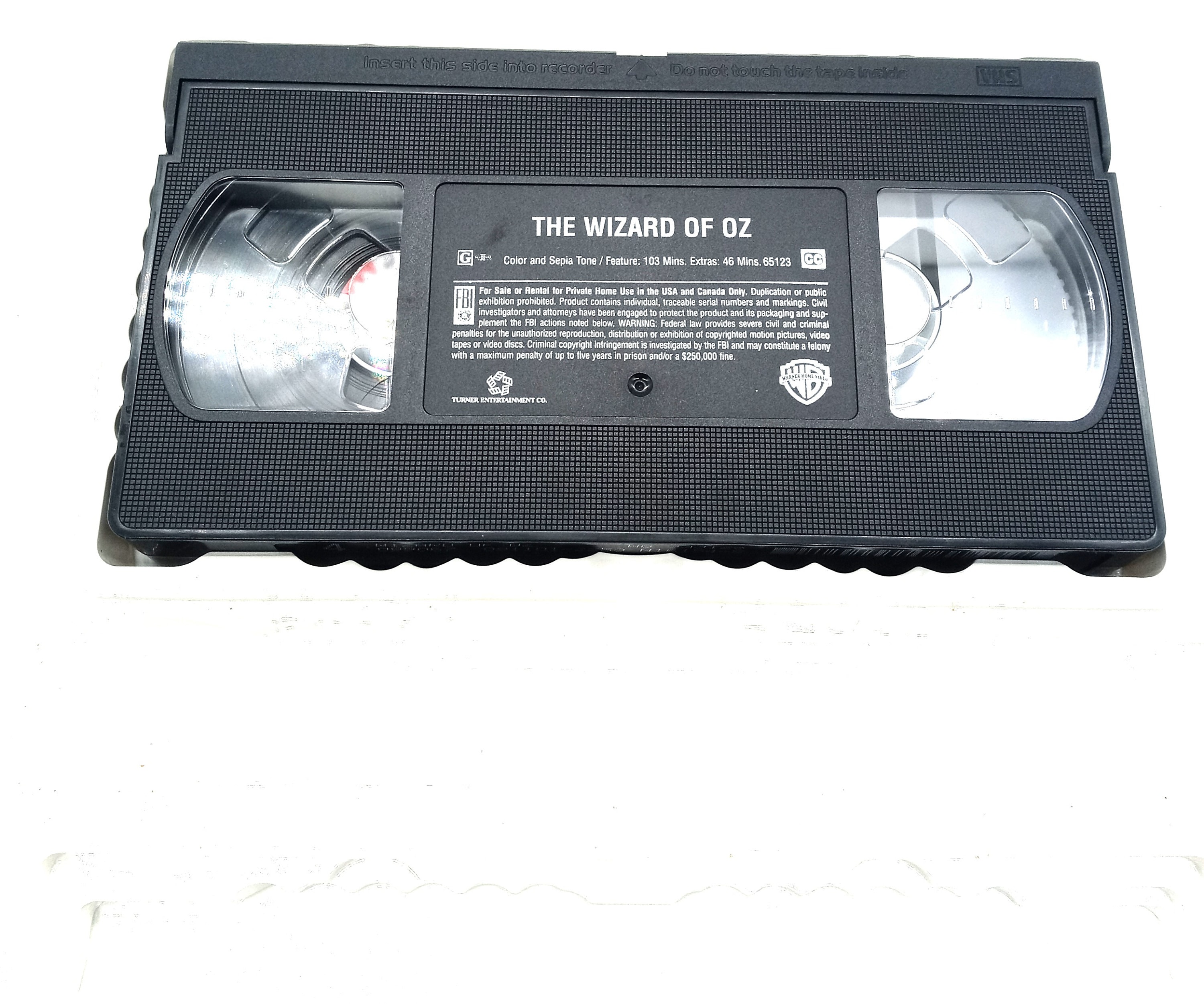 The Wizard of Oz VHS Video Warner Brothers Clamshell Case Tested - Etsy