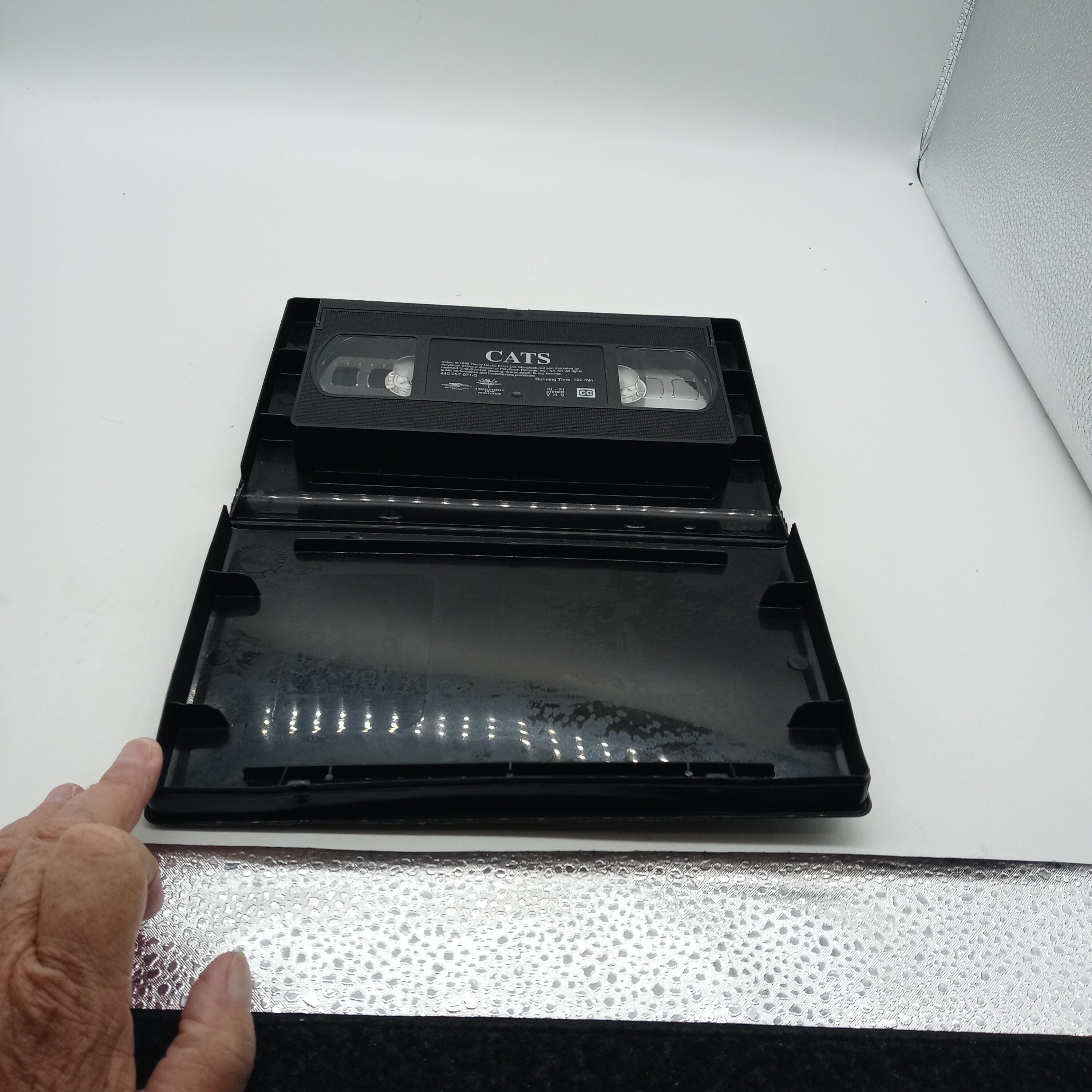 CATS the Musical 1998 VHS Video Black Clamshell Case Polygram Video ...