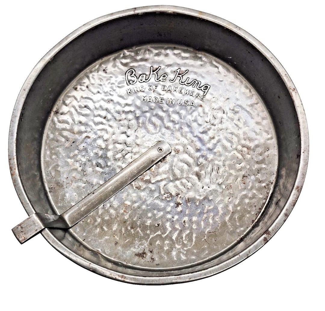 Vintage Bake King Pie Pan: Quick Release Aluminum 8" - Etsy