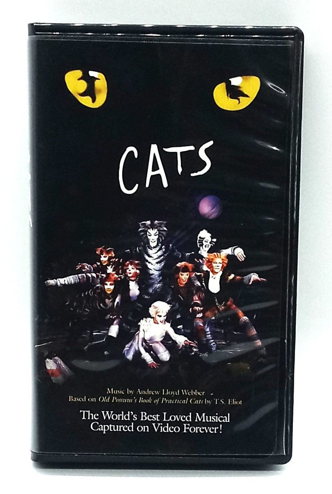 CATS the Musical 1998 VHS Video Black Clamshell Case Polygram Video ...