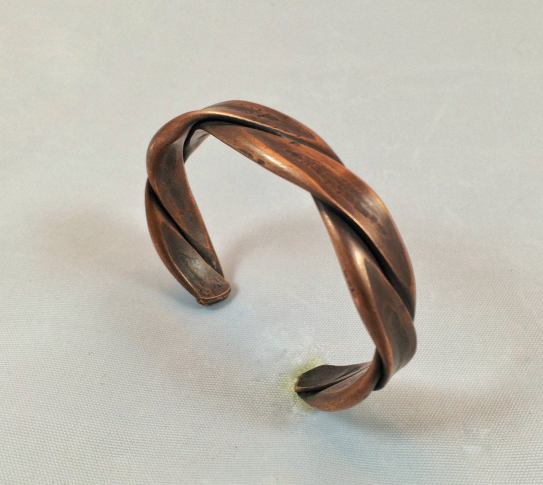 Men's Heavy Copper Cuff - Etsy