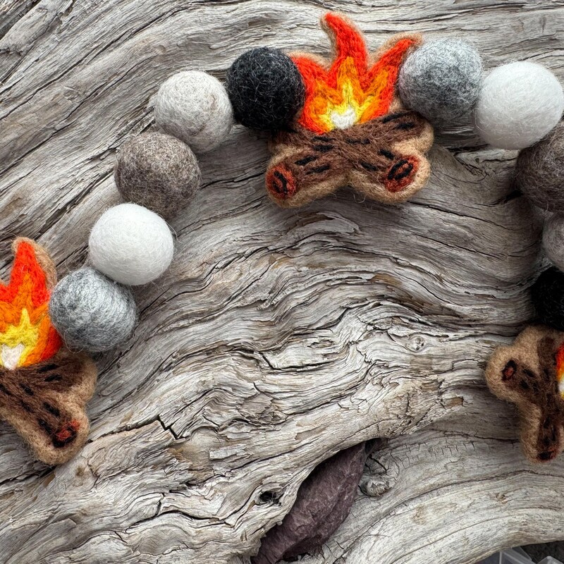 Felt Campfire - Etsy
