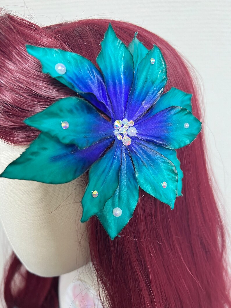 Mermaid Hair Flower Cosplay Ariel - Etsy