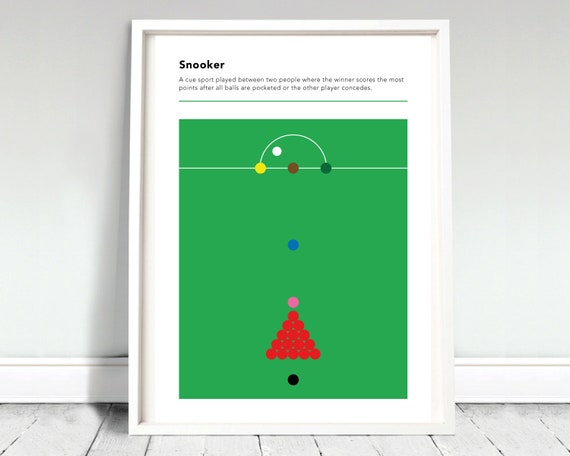 Snooker Poster / Snooker Print / Snooker Definition / Snooker | Etsy UK