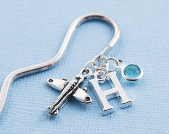 Airplane Bookmark | Etsy