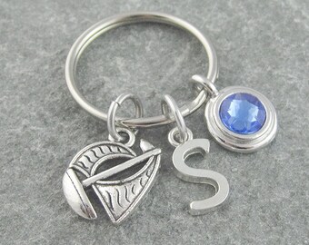 Boat keychain | Etsy