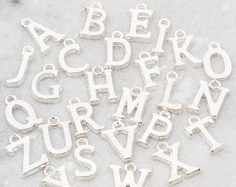 Silver letters | Etsy