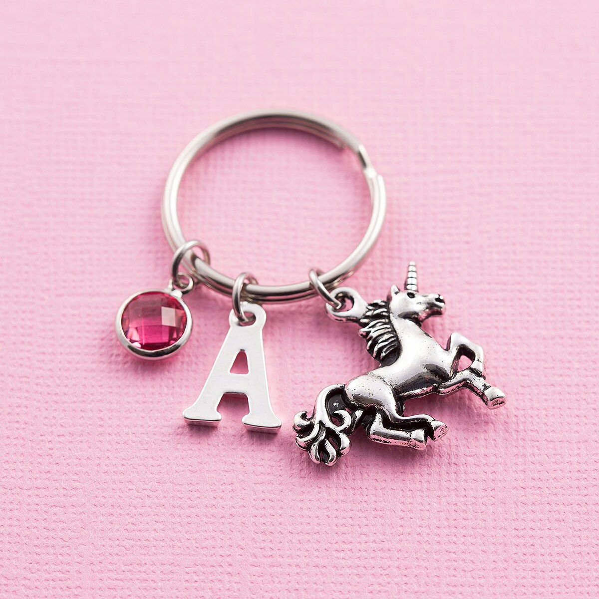 Unicorn Keychain Unicorn Keyring Personalized Keyring | Etsy