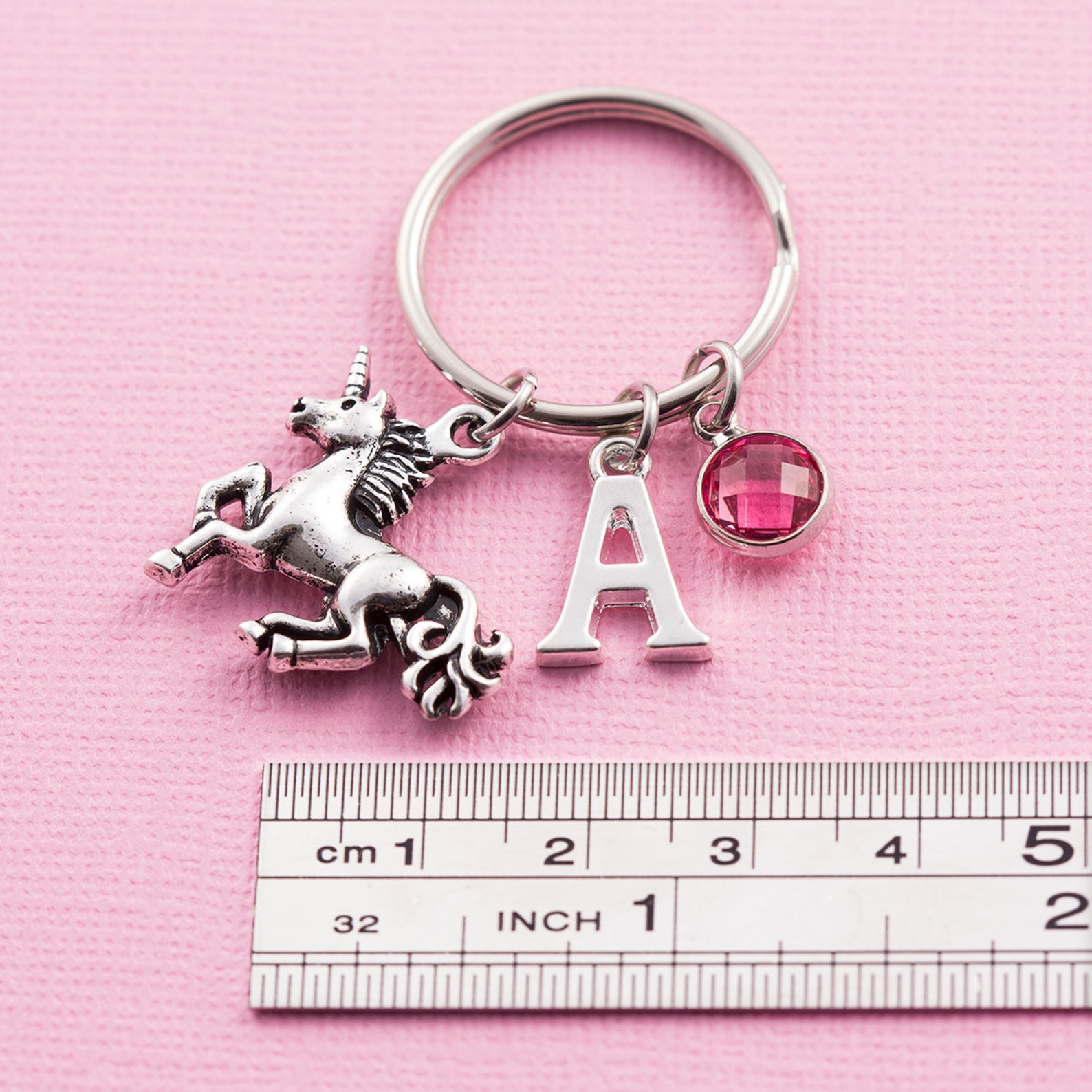 Unicorn Keychain Unicorn Keyring Personalized Keyring | Etsy