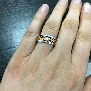 Matching Wedding Rings Set With Infinity Sign. Unique Wedding Bands ...