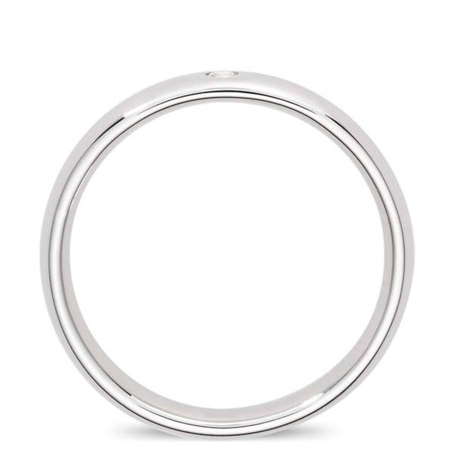 Diamond Platinum Wedding Bands. Platinum Band. Platinum | Etsy