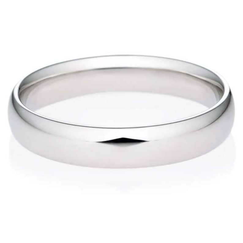 Diamond Platinum Wedding Bands. Platinum Band. Platinum | Etsy