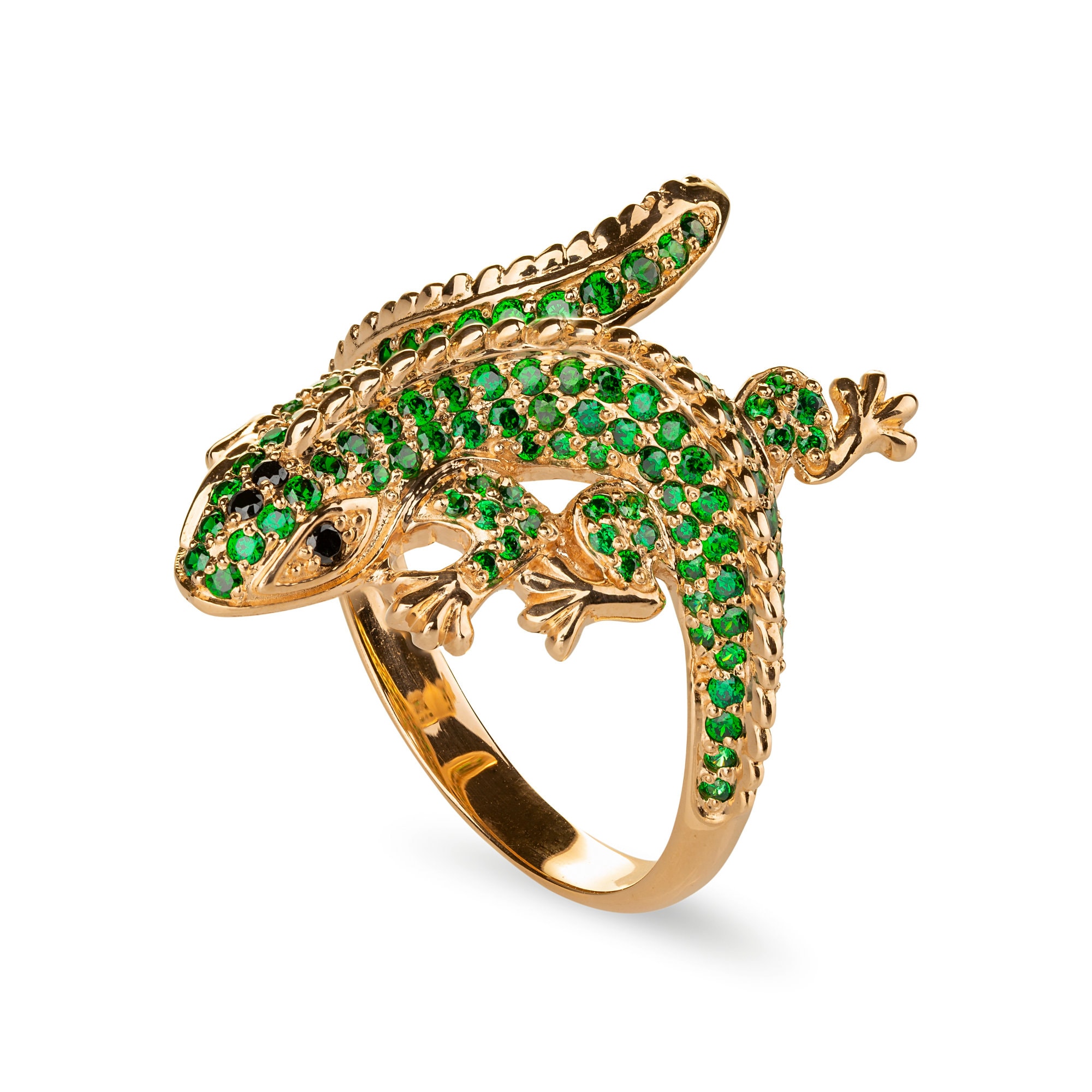 Gold Lizard Ring. Animal Ring. Statement Ring. Womens Rings. Ring for ...