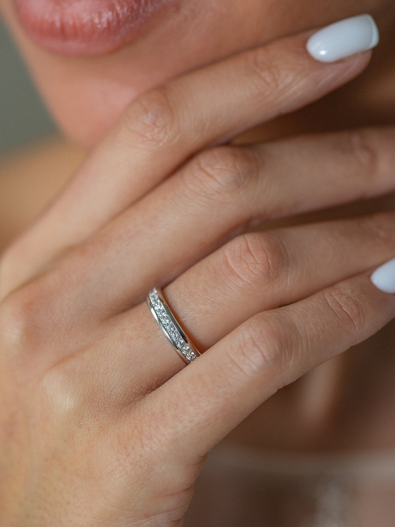 Elegant Wedding Bands With Diamonds. Matching Wedding Bands. - Etsy