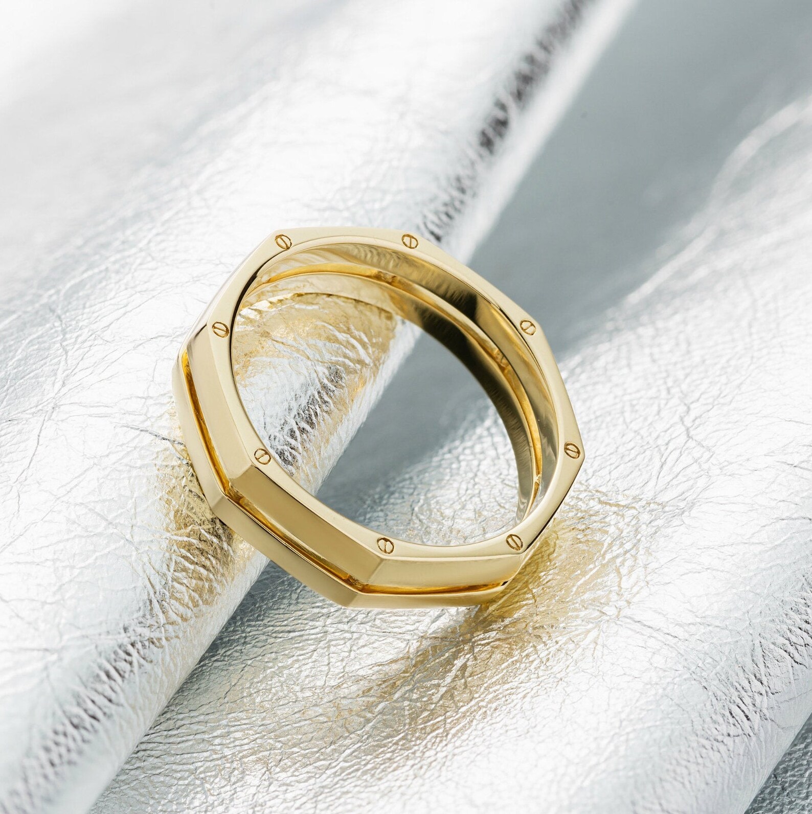 Unique Wedding Band for Men. Gold Wedding Ring. Mens Wedding - Etsy