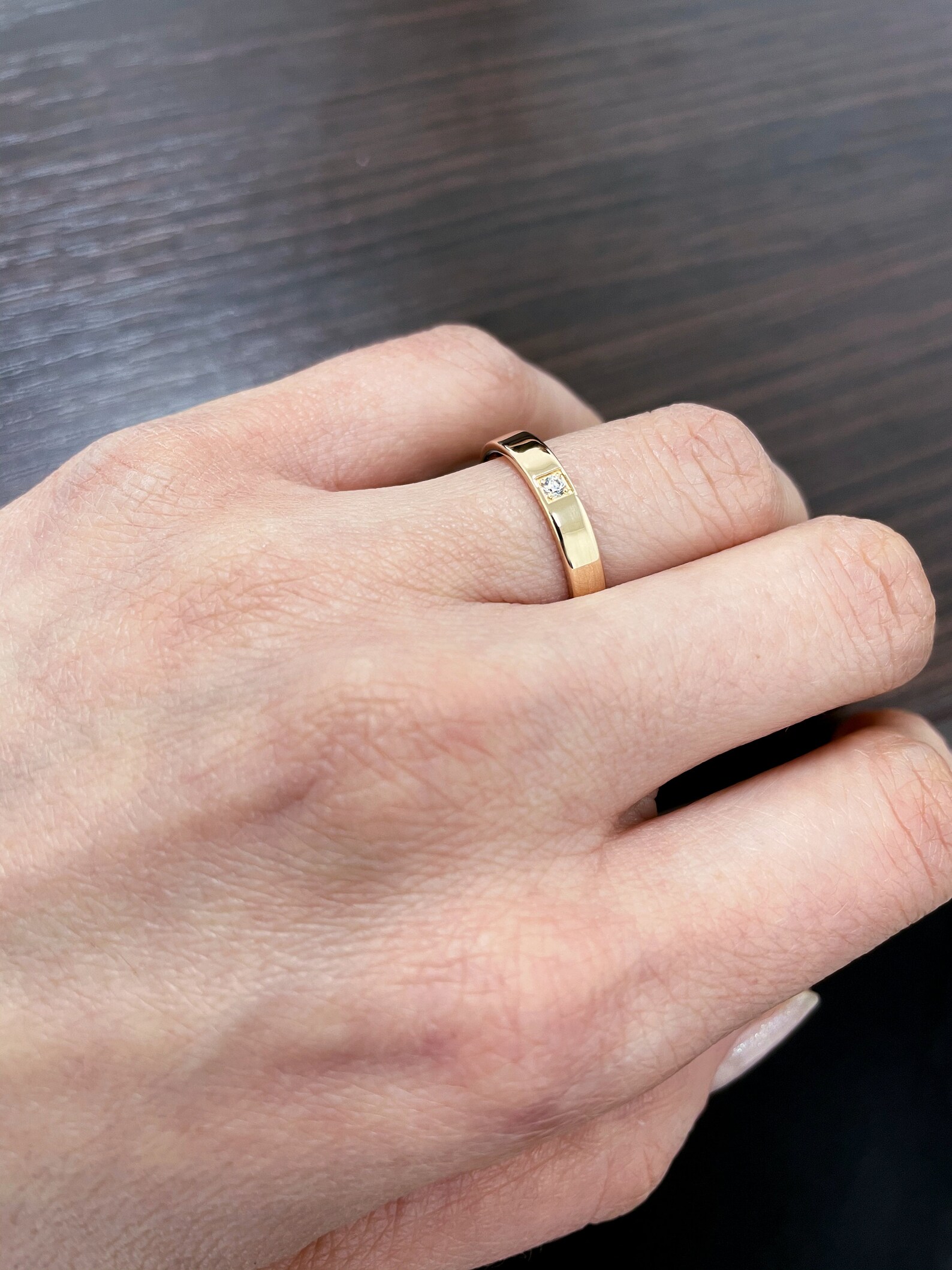 14k Gold Plain Classic Wedding Rings. Solid Gold Wedding Bands | Etsy