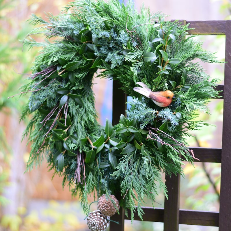 Fresh Christmas Wreaths - Etsy
