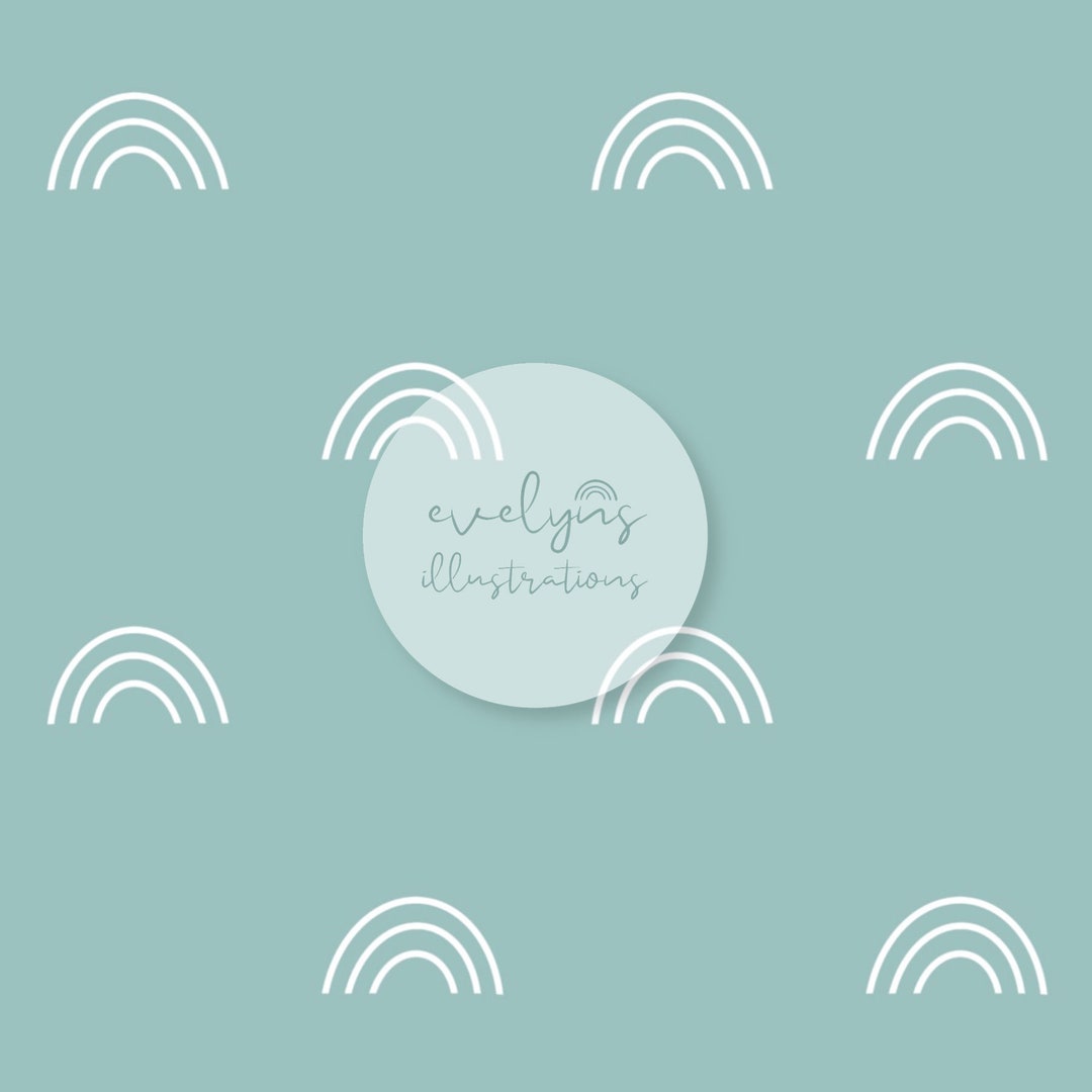 Simple Rainbows Seamless Pattern / Fabric Design / Surface Pattern ...