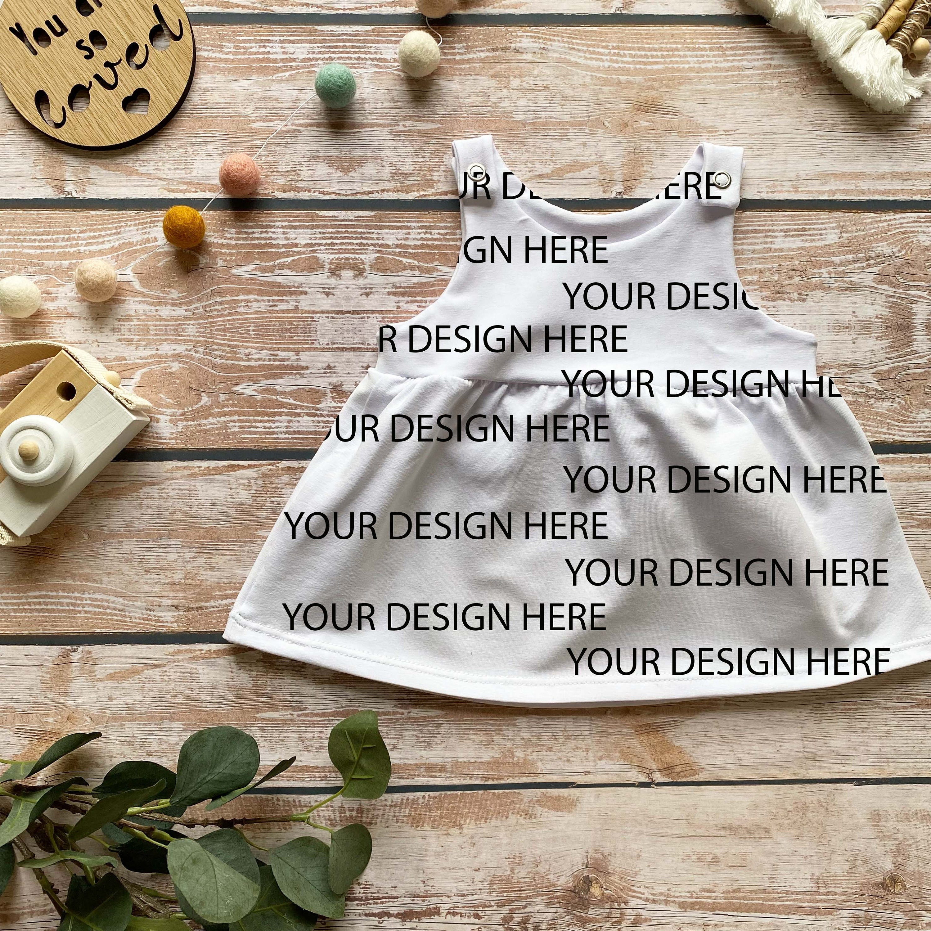 Realistic Dress / Dress Mock-up | Fabric Mock-up | Clothing Mock-up ...