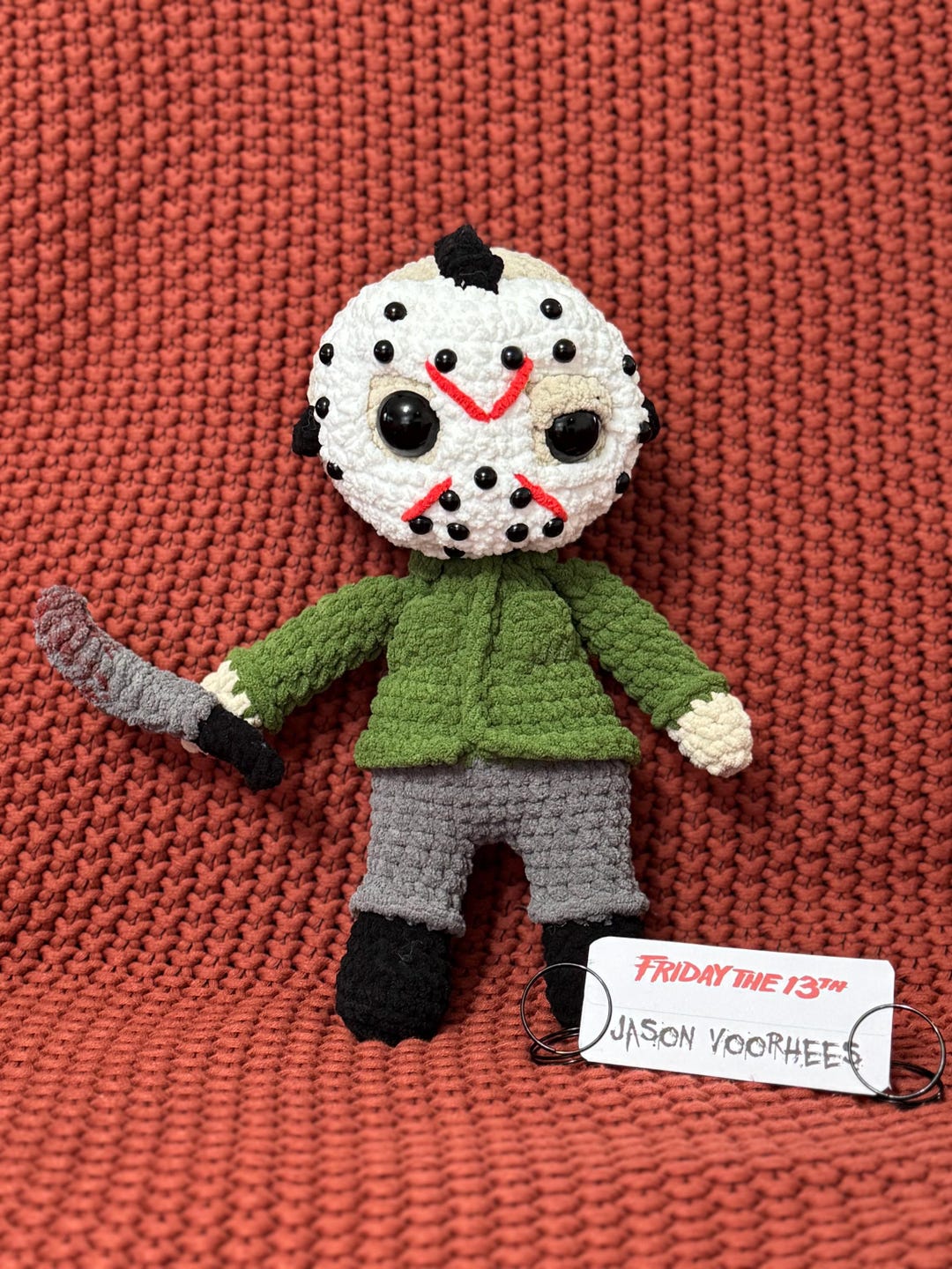 Jason Voorhees Plushie, Handmade Horror Doll - Etsy
