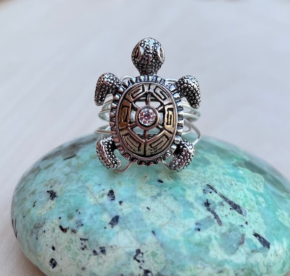 Swarovski turtle ring store