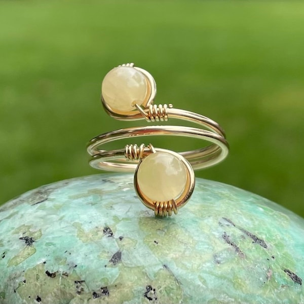 Adjustable Wire Ring - Etsy