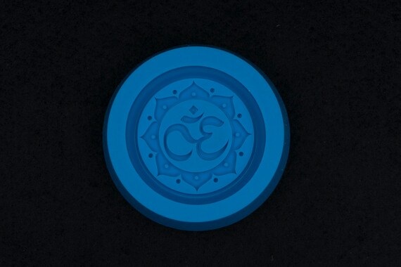 Flower Of OM silicone mold 50mm diameter | Etsy