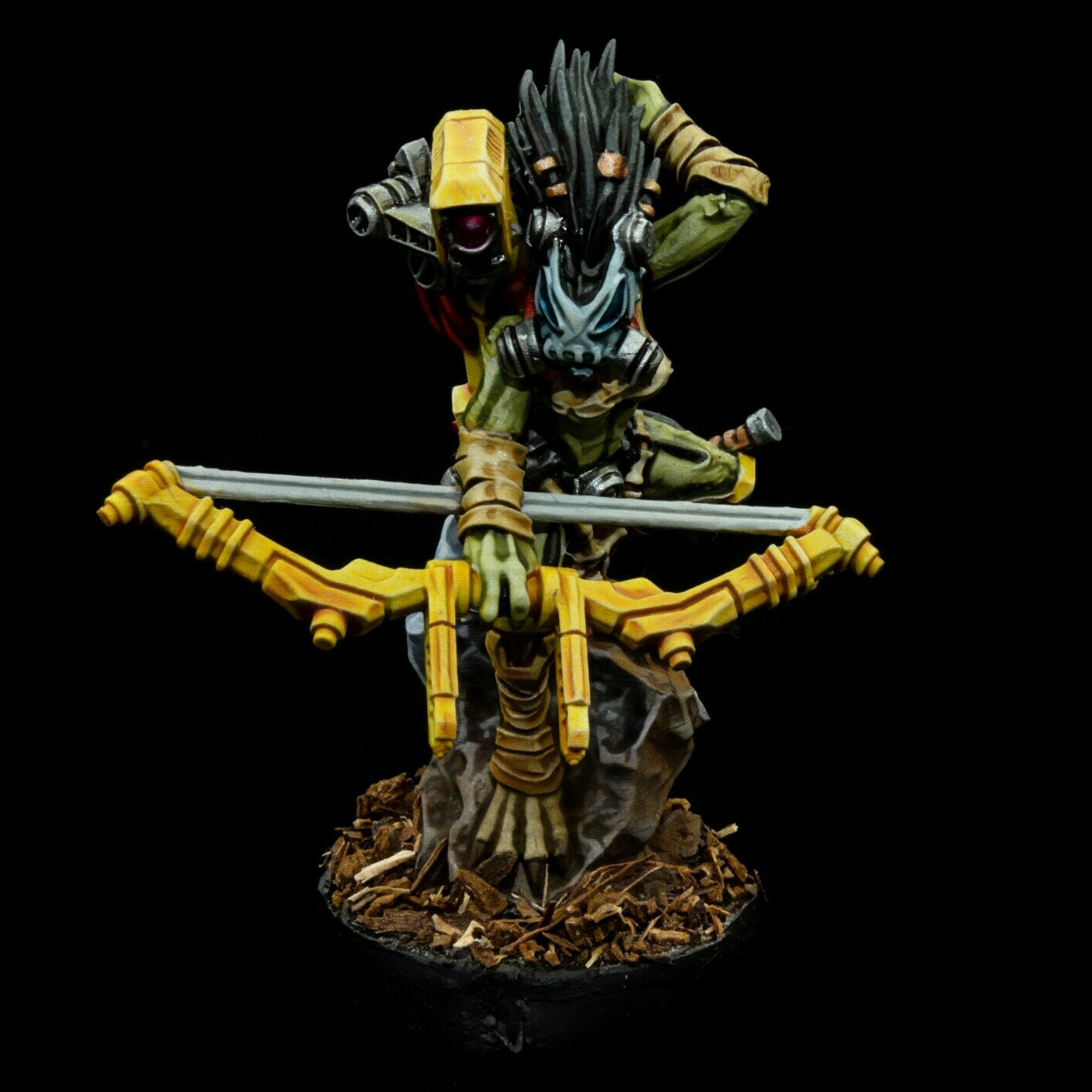 WH40K Xenos Tau Empire Painted Kroot Snaper Leader Hero | Etsy