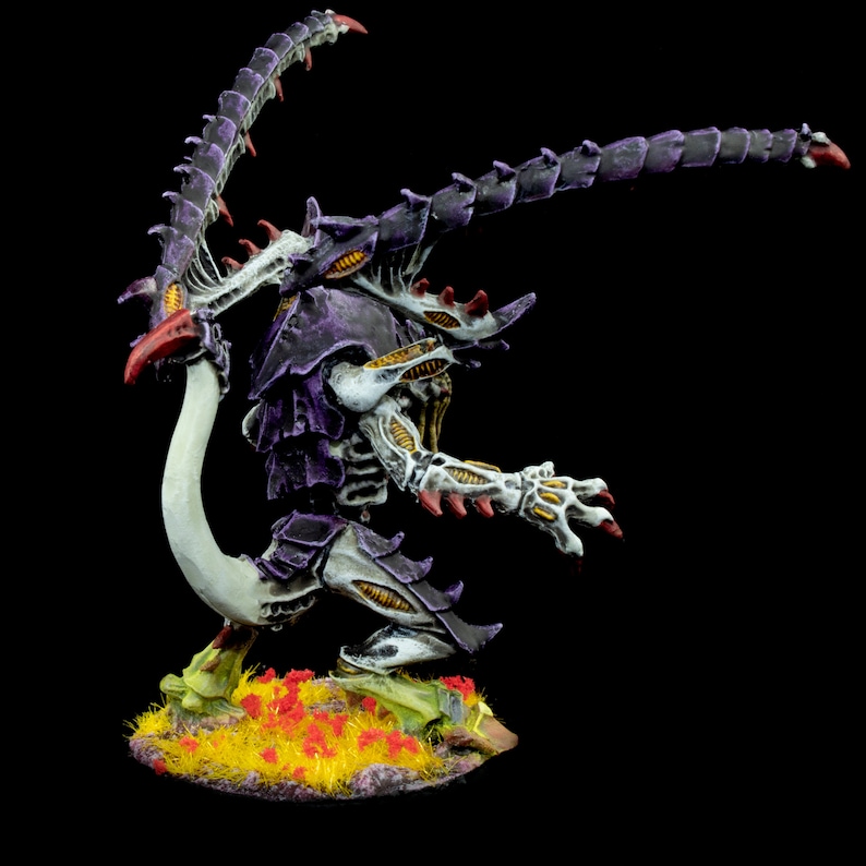 WH40K Painted Army Xenos Genestealer Cult Painted Broodlord Tyranid ...