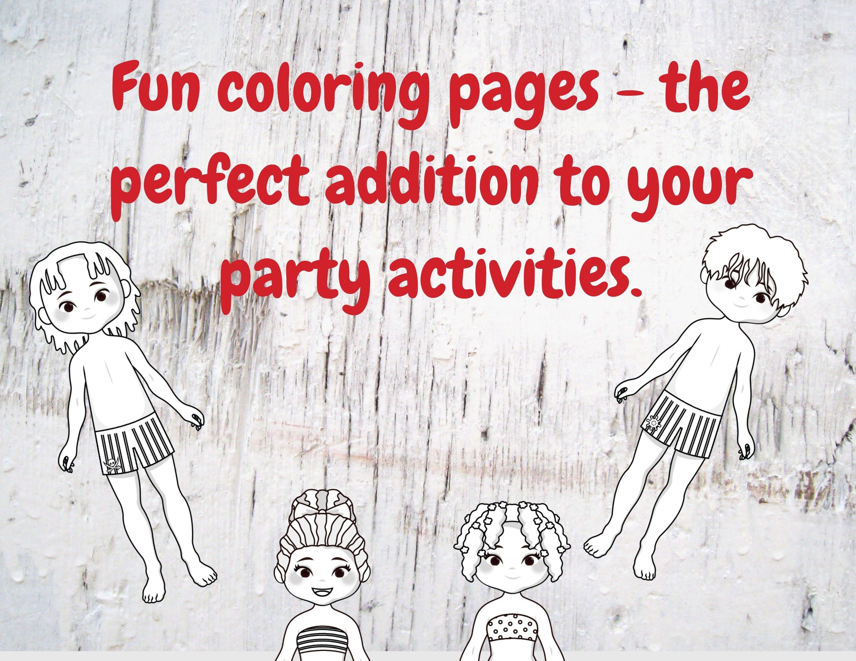 One Love Printable Pirate Paper Dolls Diversity Paper Dolls - Etsy