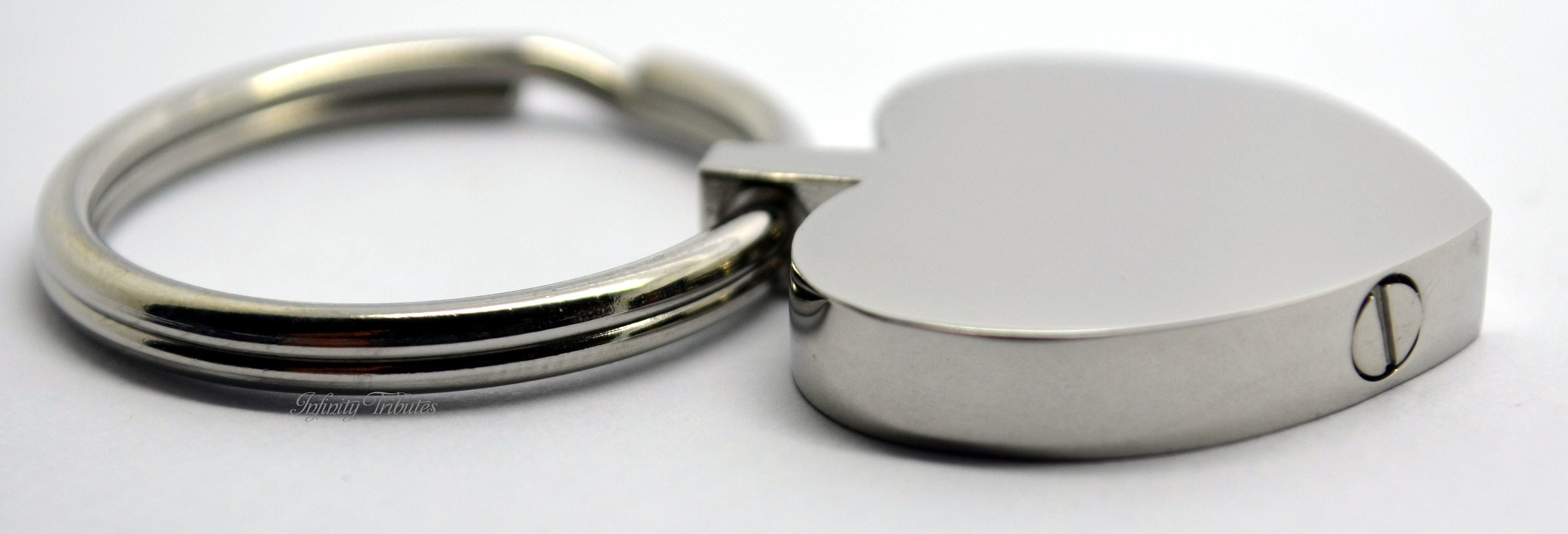 Cremation Urn Keyring Keepsake Keychain Heart Holds - Etsy