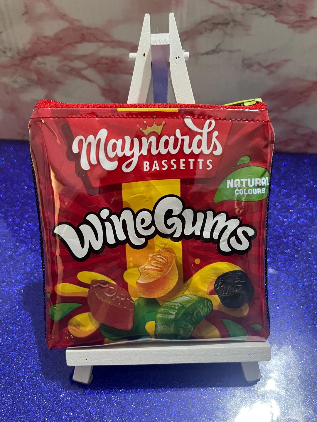 Wine Gums / Recycled Packet Purse / Wallet - Etsy UK