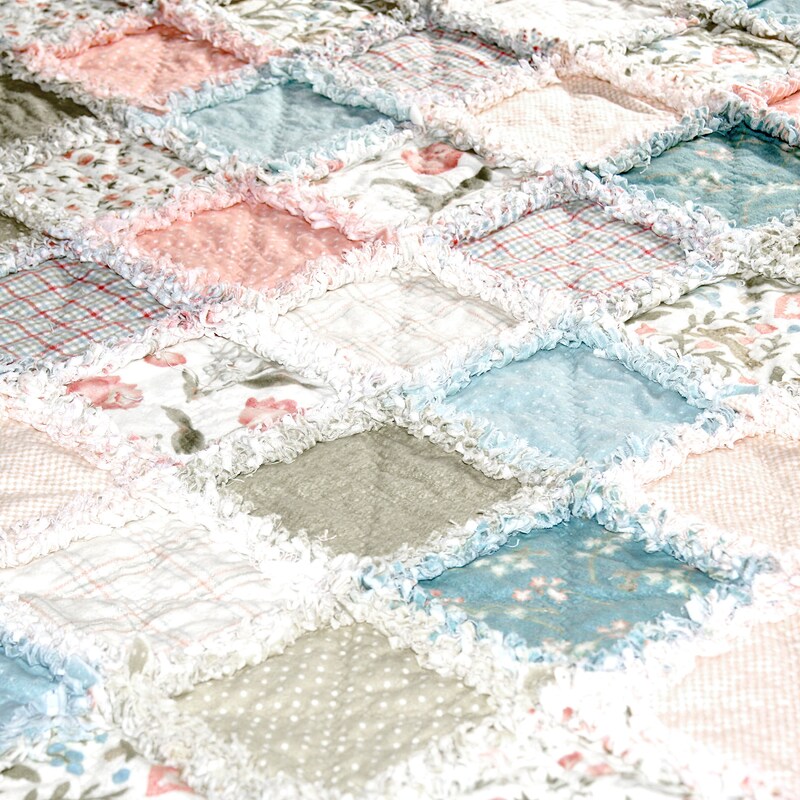 Rag Quilt - Etsy