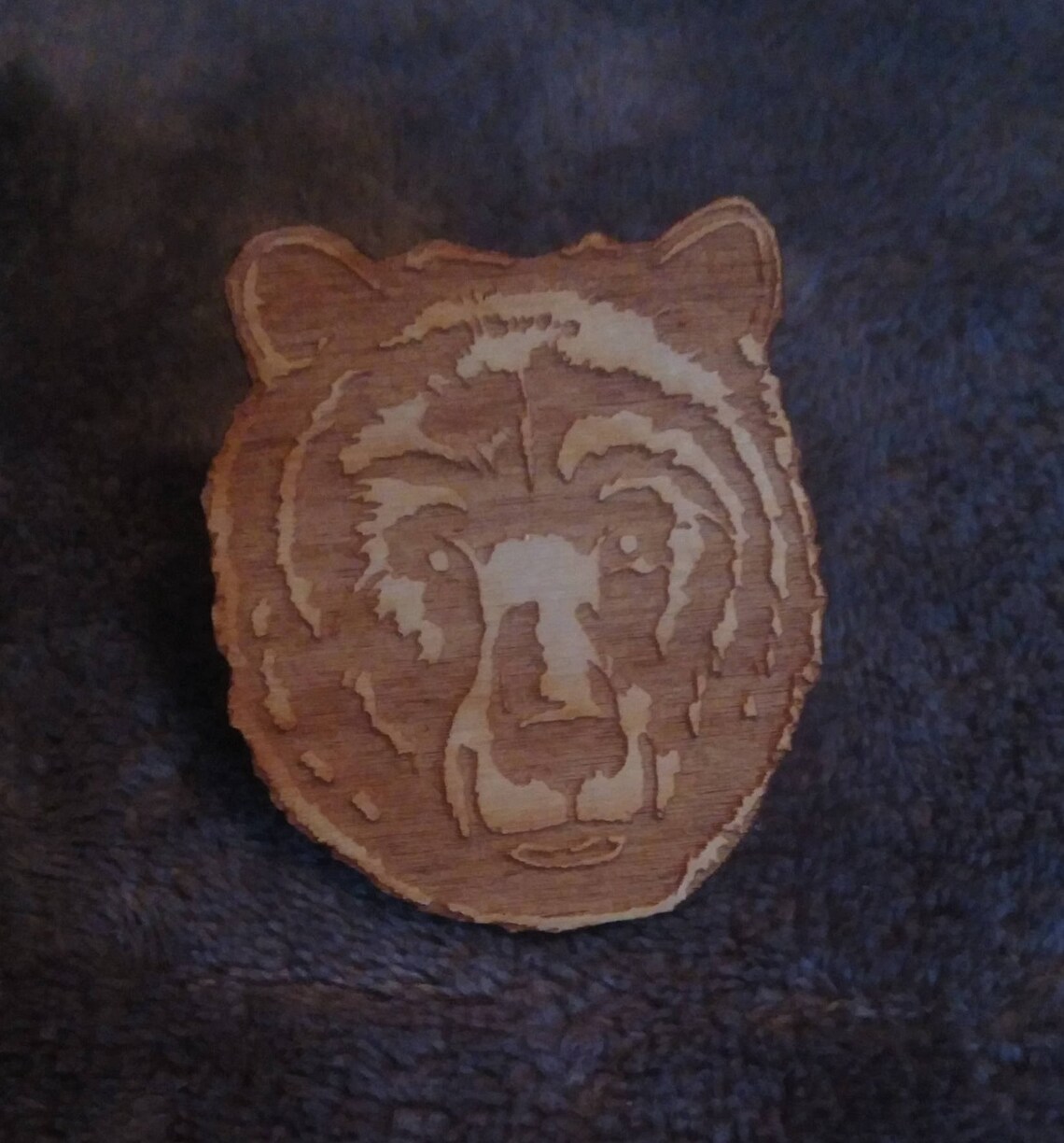 Lion Tiger Wolf & Bear Head Neckerchief Slides | Etsy