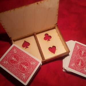 Playing Card Box GAME O - Etsy