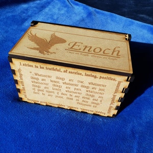 Personalized Eagle Scout Box - Etsy