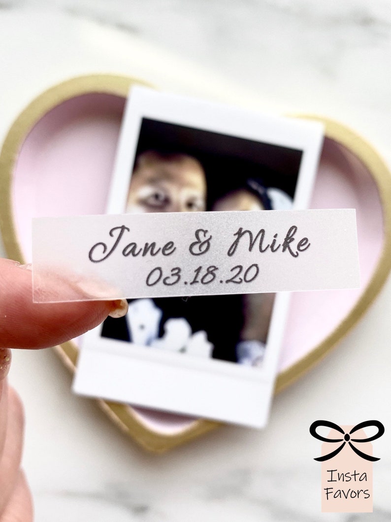 Sticker labels for instax mini films. Personalized labels | Etsy