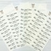 Sticker Labels for Instax Mini Films. Personalized Labels Party Favors ...