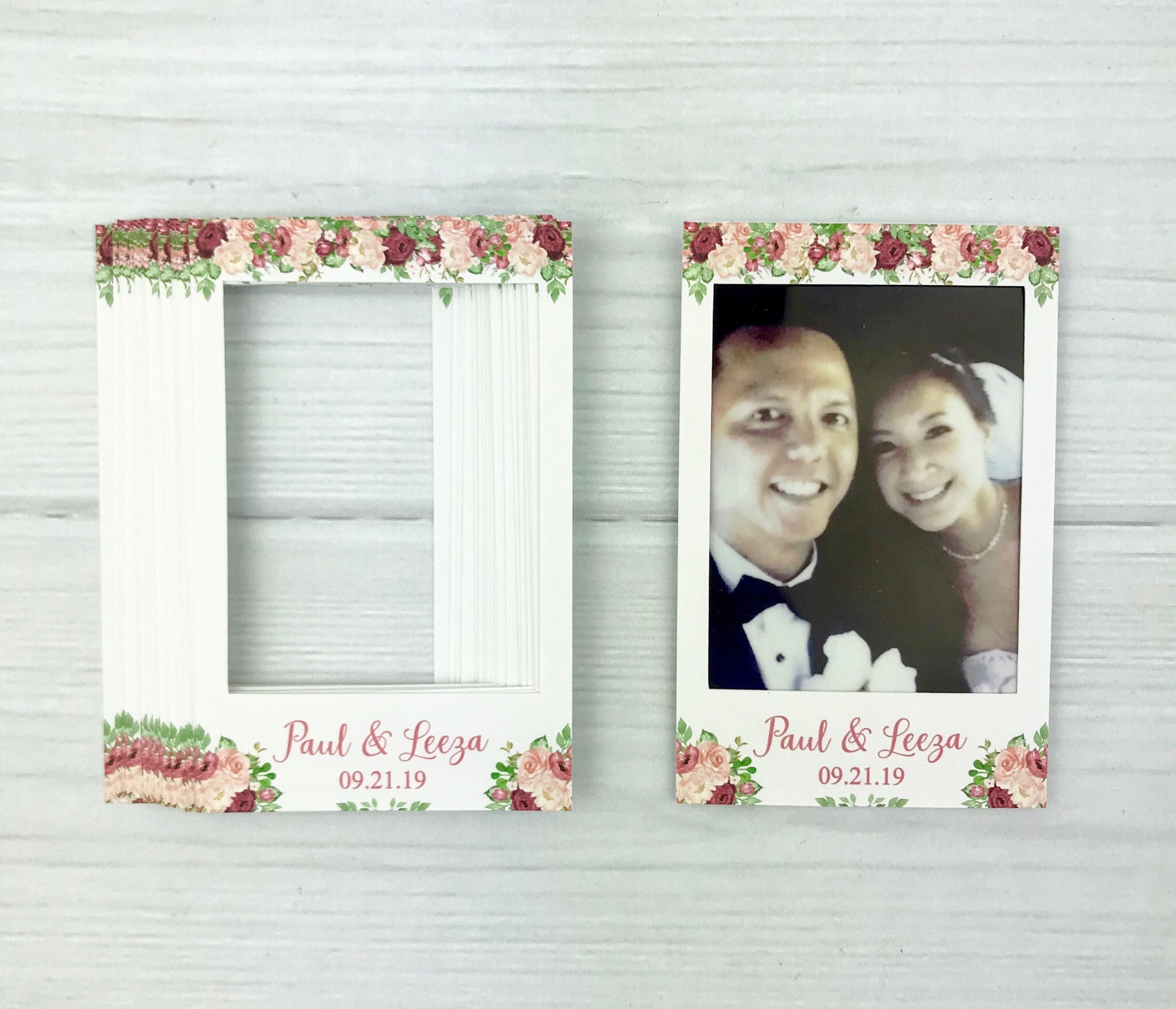 Instastick / Personalized Stickers for Instax Film Wedding | Etsy