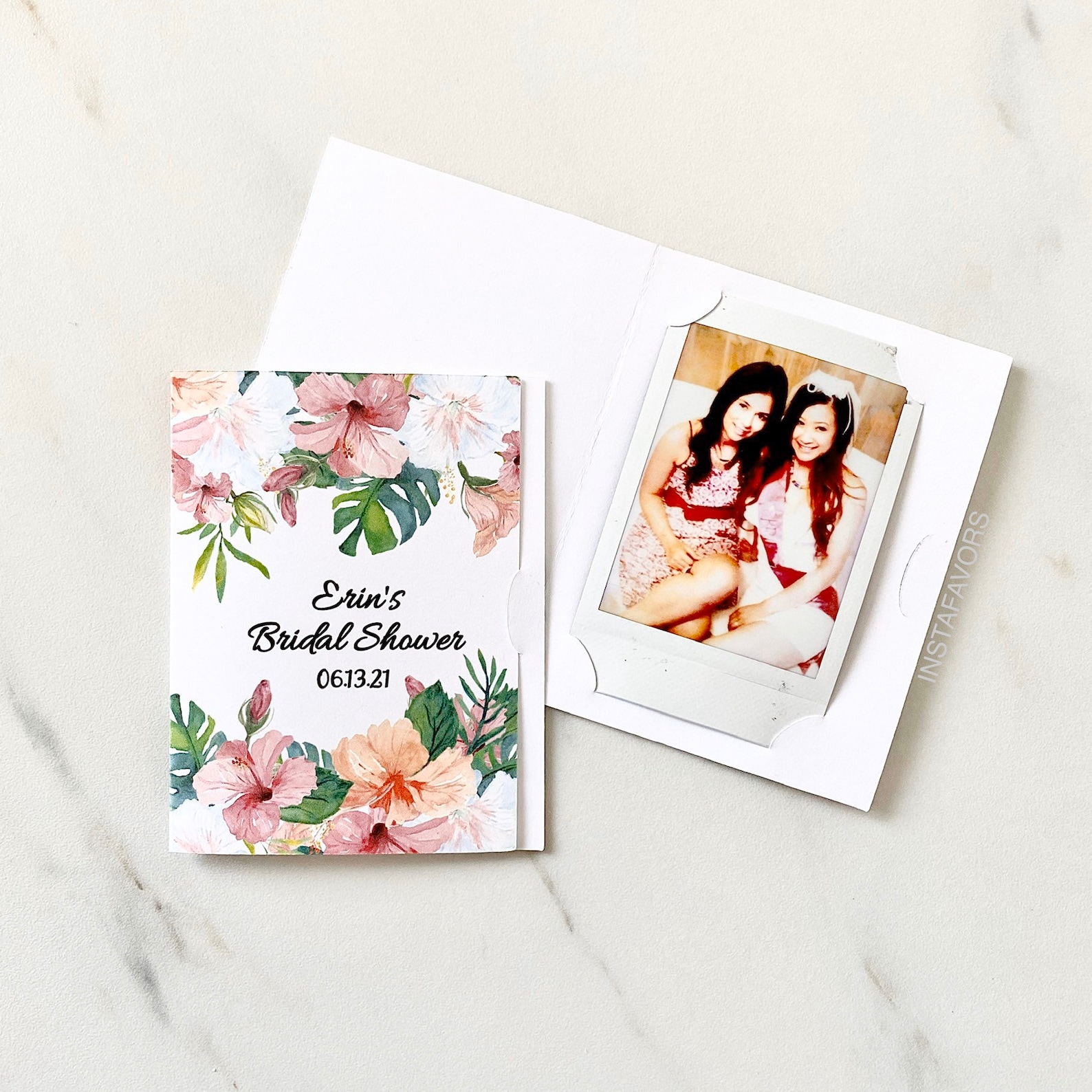 Instax Mini Film Card/ Instax Film Holder / Bridal Shower - Etsy