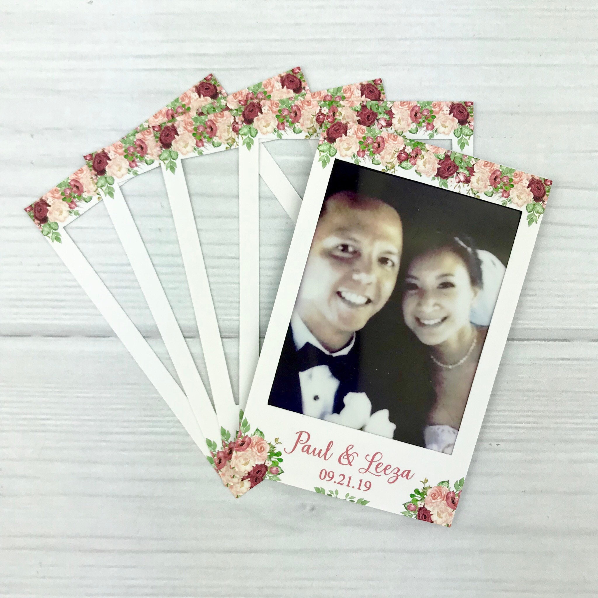 Instastick / Personalized Stickers for Instax Film Wedding | Etsy