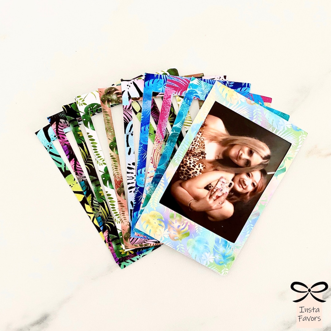 Instaxstick Tropical Stickers for Instax Film Party Favors . Tropical ...