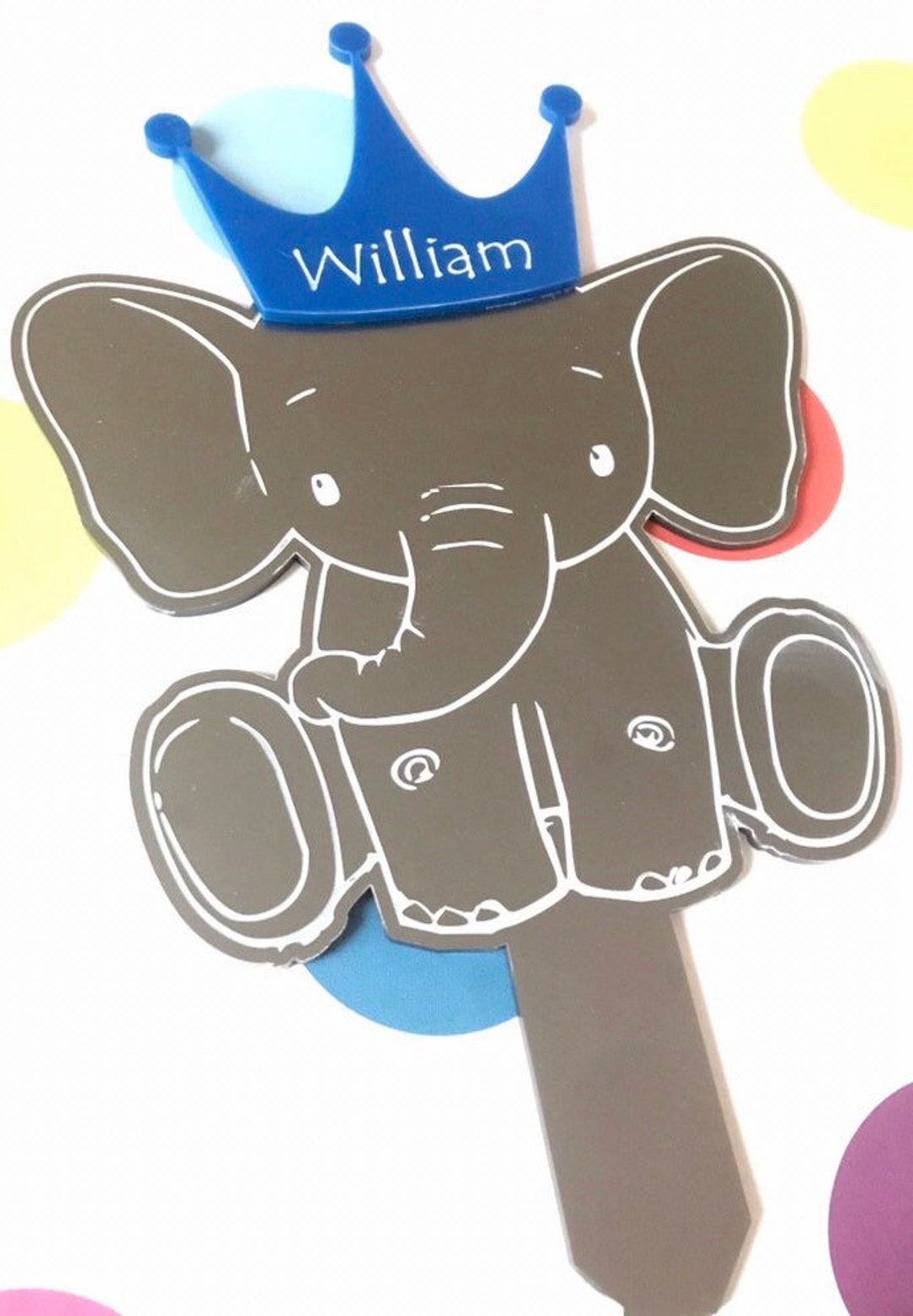 Personalised Elephant Memorial Babyloss Grave Marker - Etsy