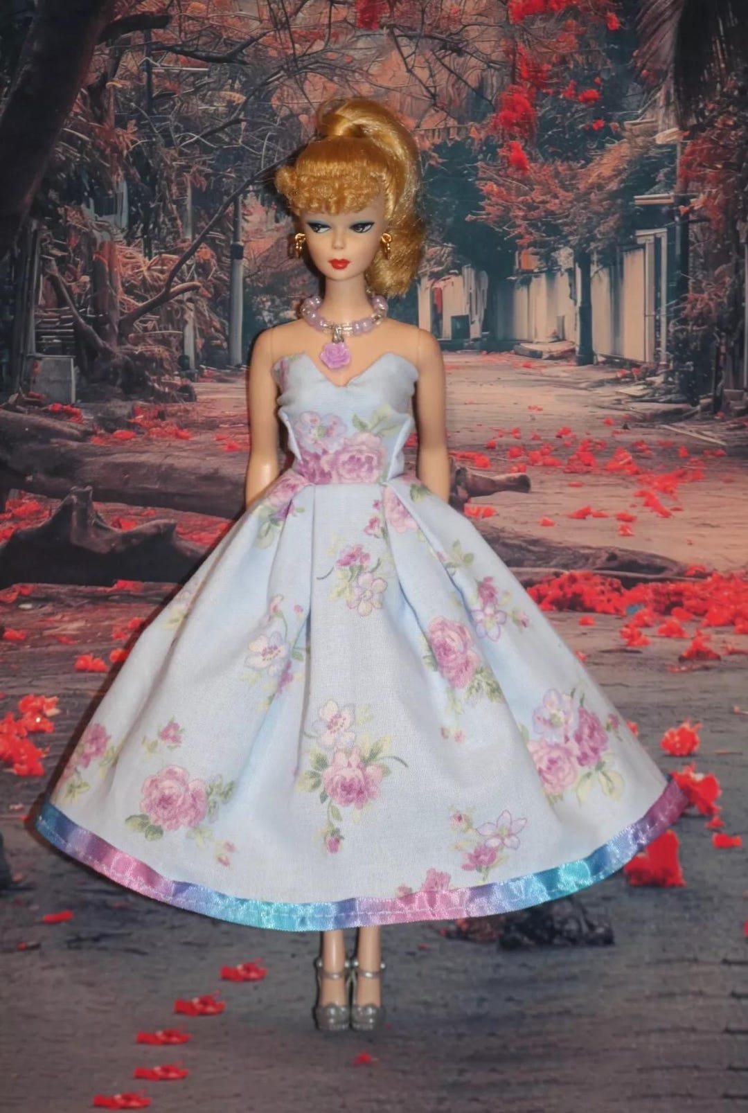 Dress Fits Vintage Reproduction Silkstone Barbie Plus Shoes - Etsy